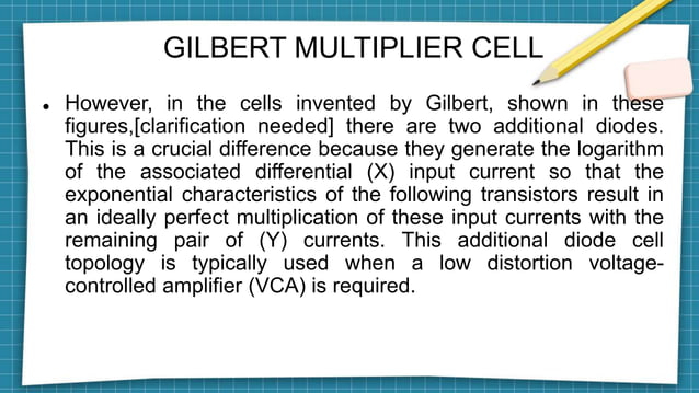 LIC Gowrishankar (Gilbert multiplier cell) (1).pptx