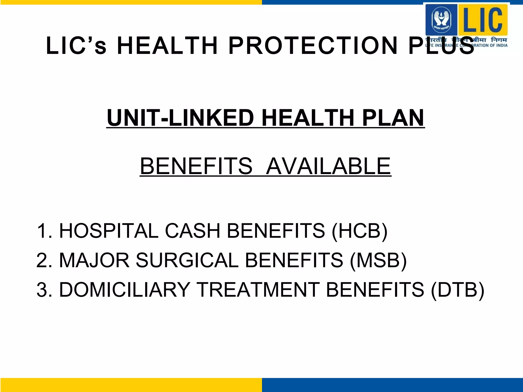 Lic health protection plus 902 | PPT