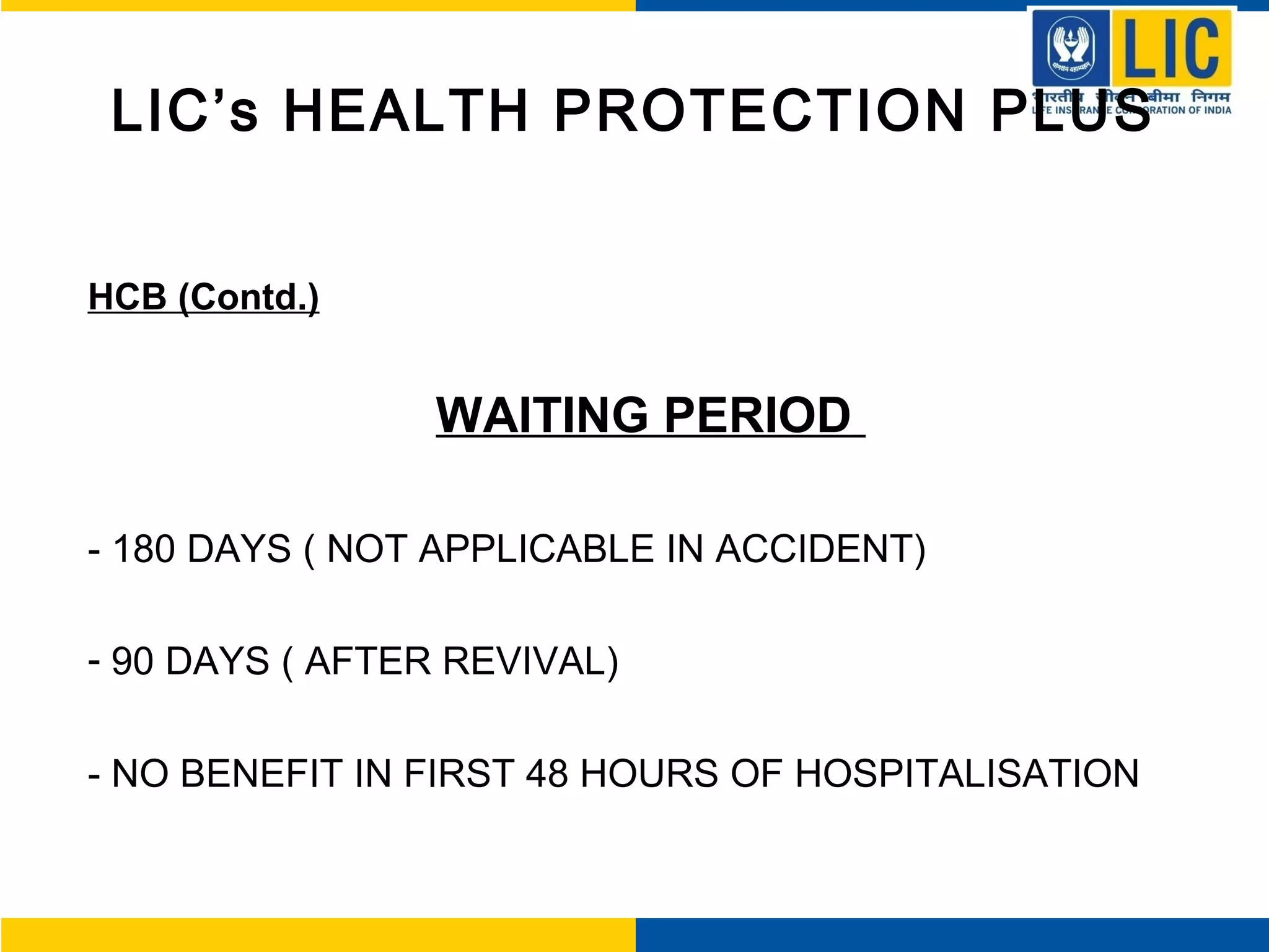Lic health protection plus 902 | PPT