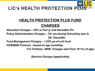 Lic health protection plus 902 | PPT