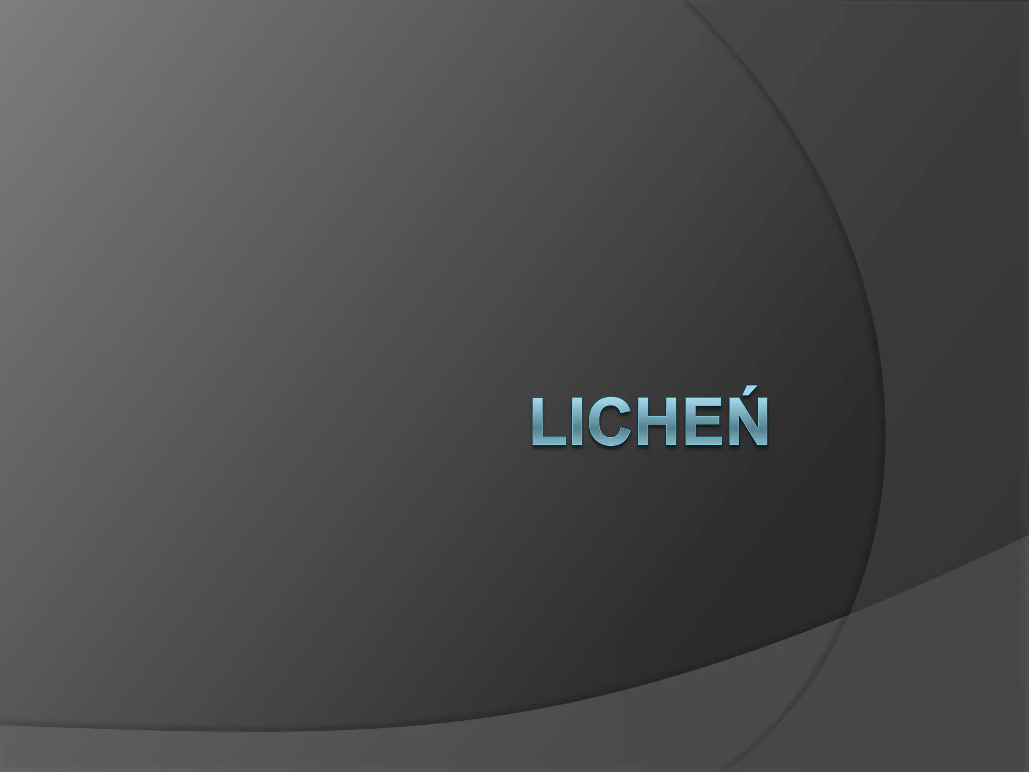Lichen | PPT