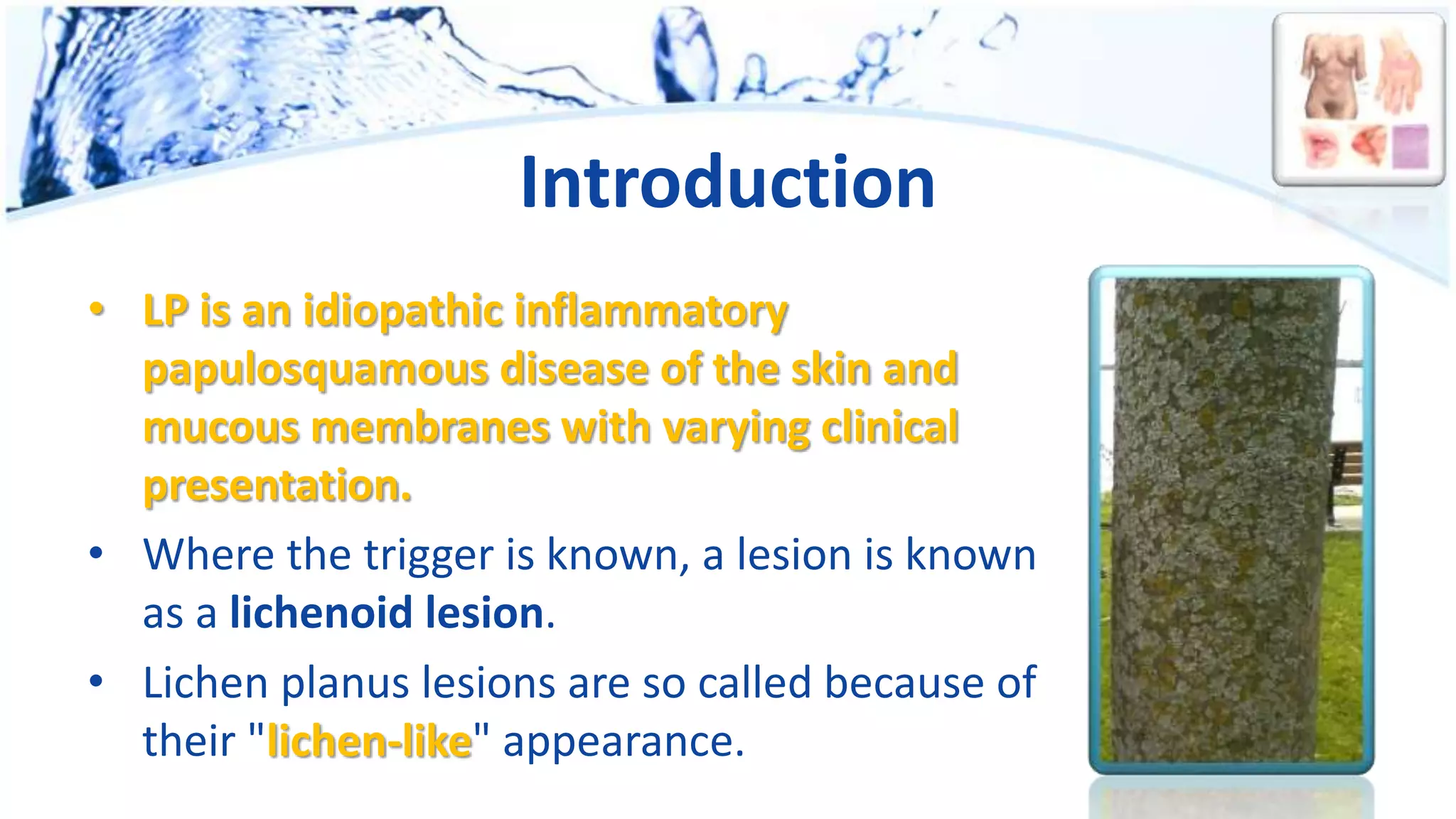 Lichenoid dermatoses.potx