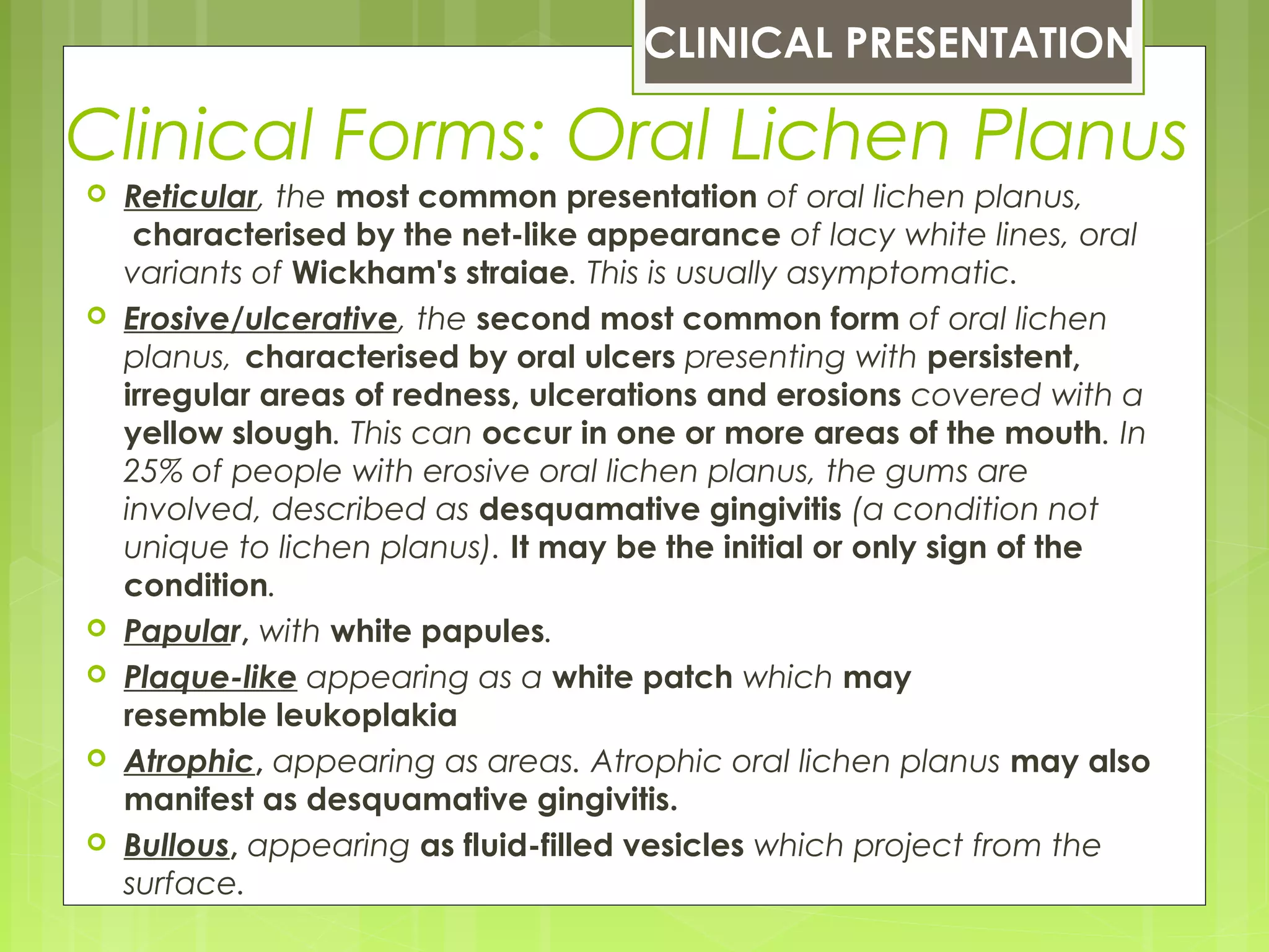 Lichen planus | PPT