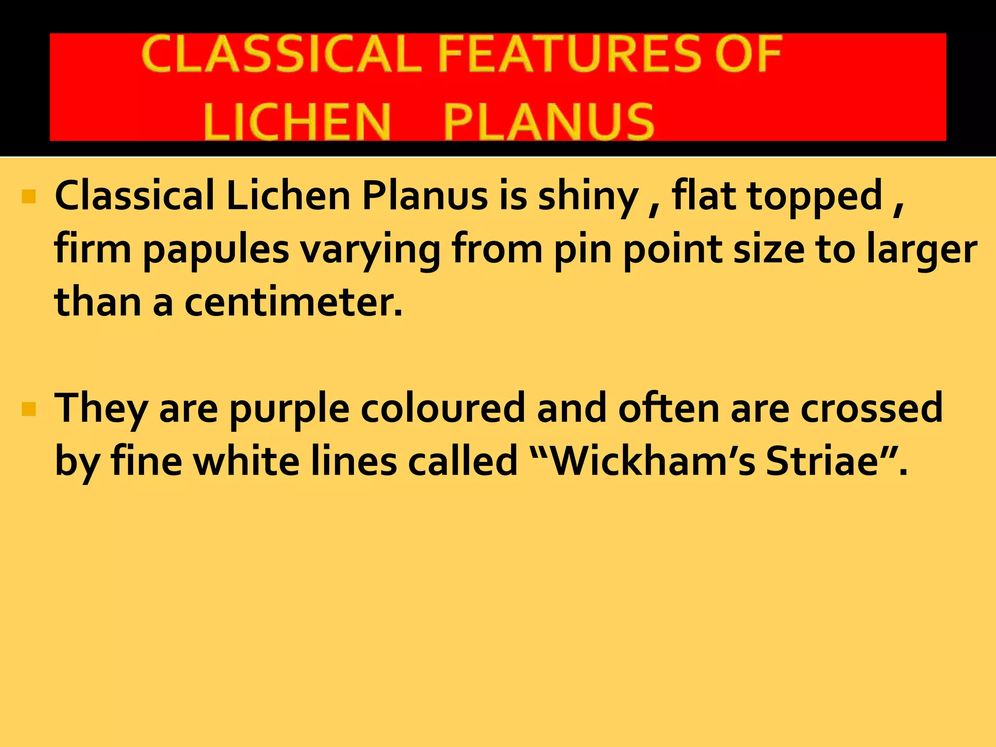 Ayurvedic Treatment for Lichen Planus , PLEVA , Lichen Simplex , LPP ...
