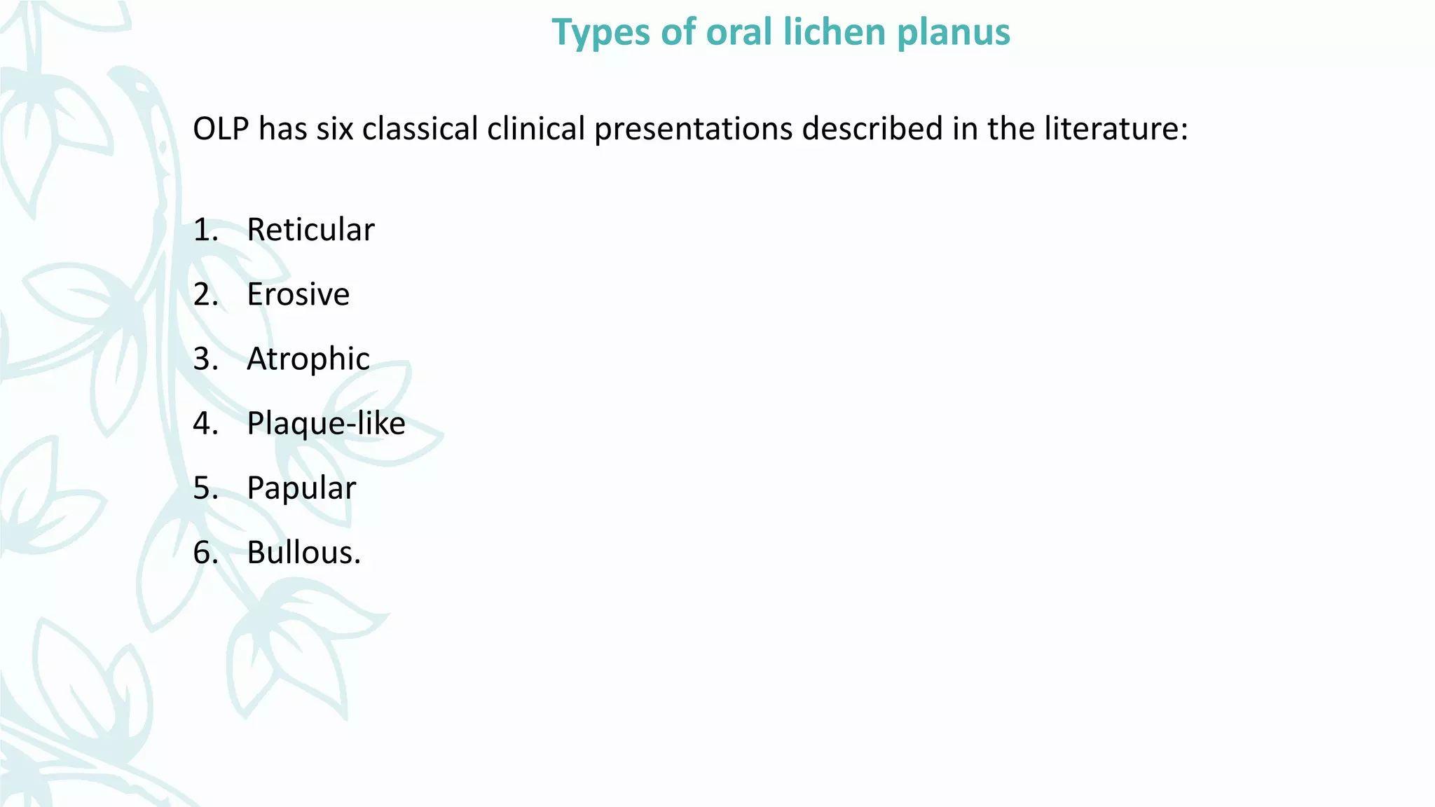 Lichen planus | PPTX