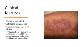Lichen planus clinical features and histopathology .pptx