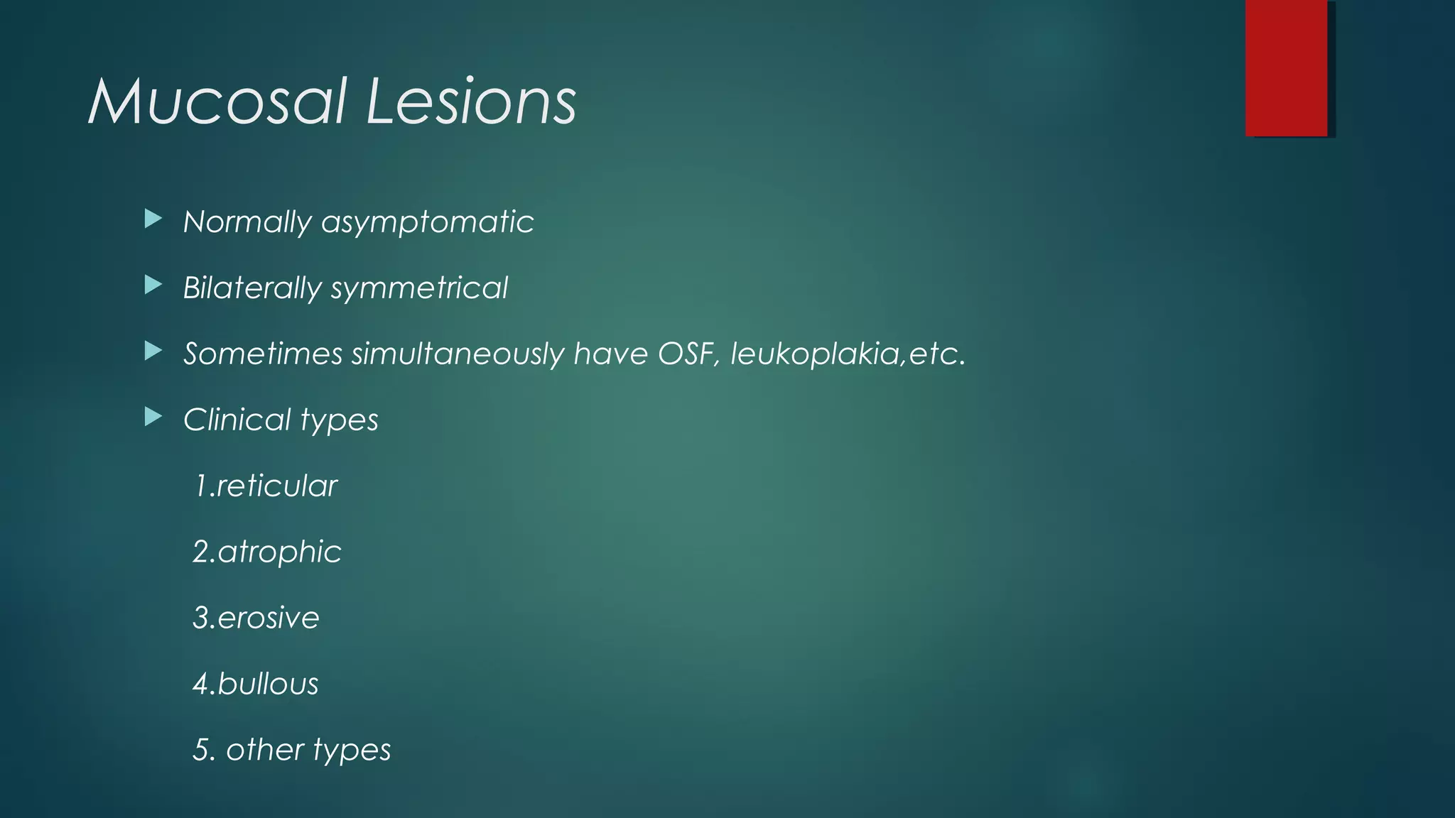 Oral Lichen Planus | PPT