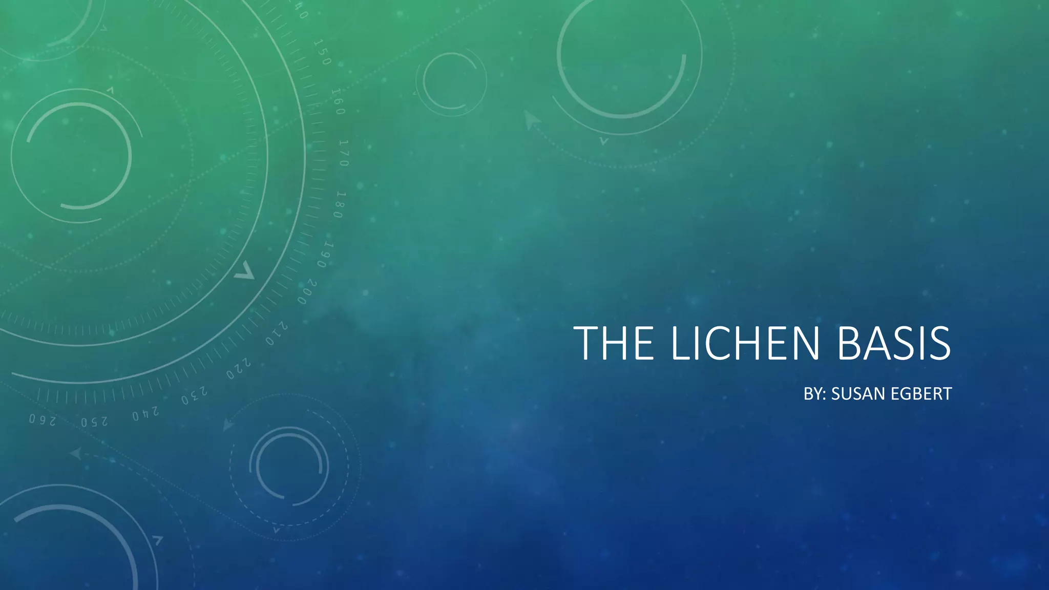 The Basics of Lichens | PPT