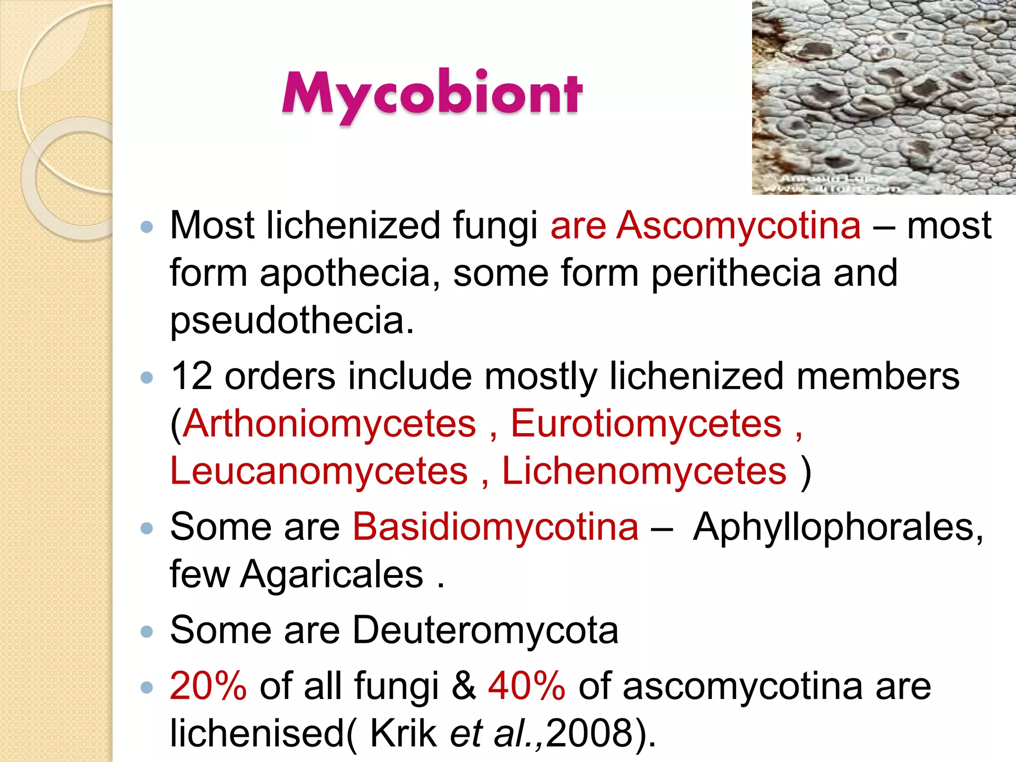 Lichens ppt | PPTX