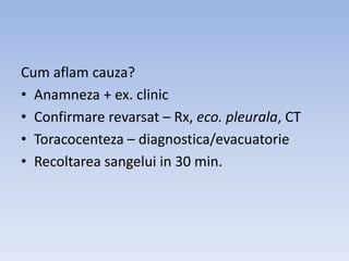 Lichid pleural | PPTX