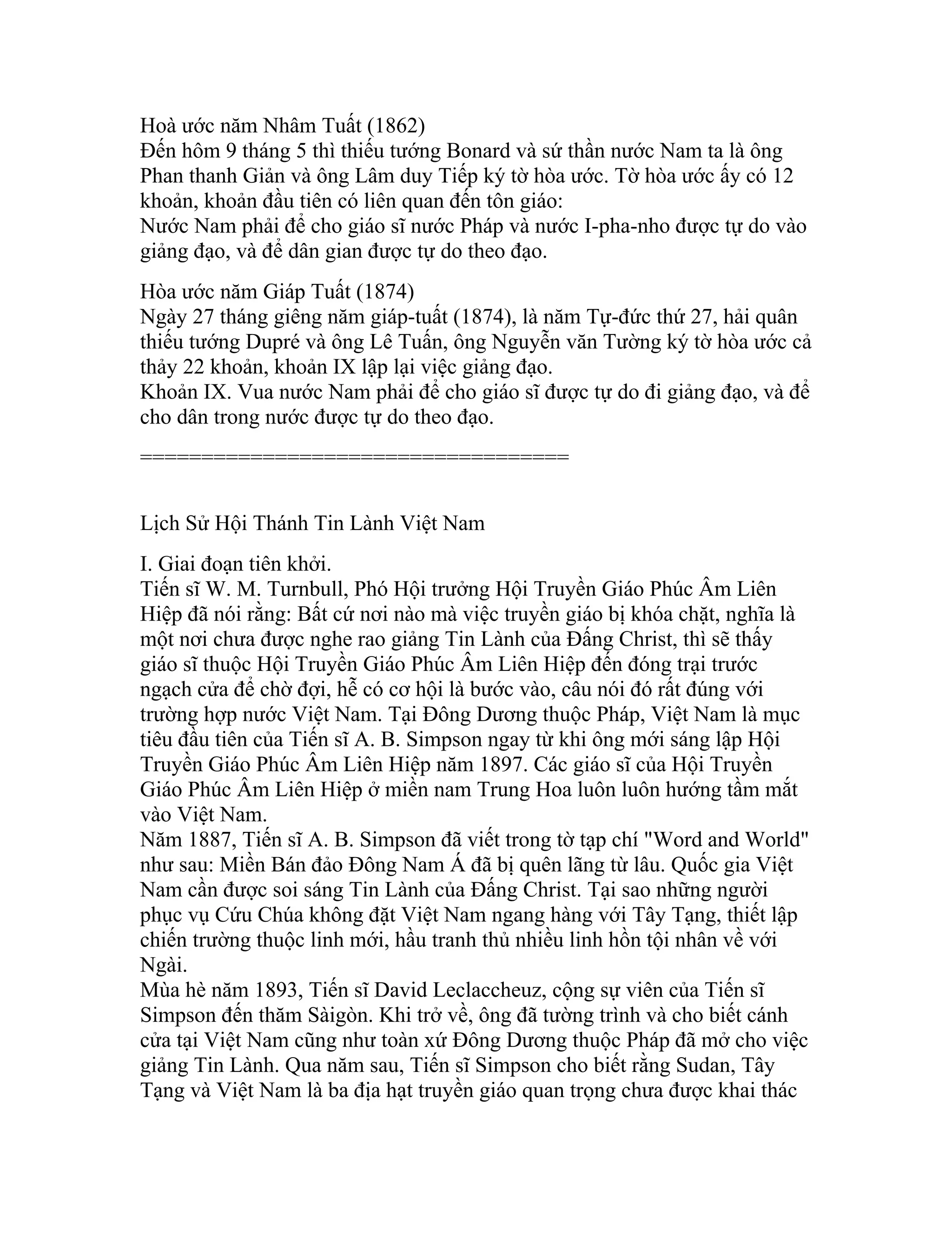 Lich su co doc giao viet nam | PDF