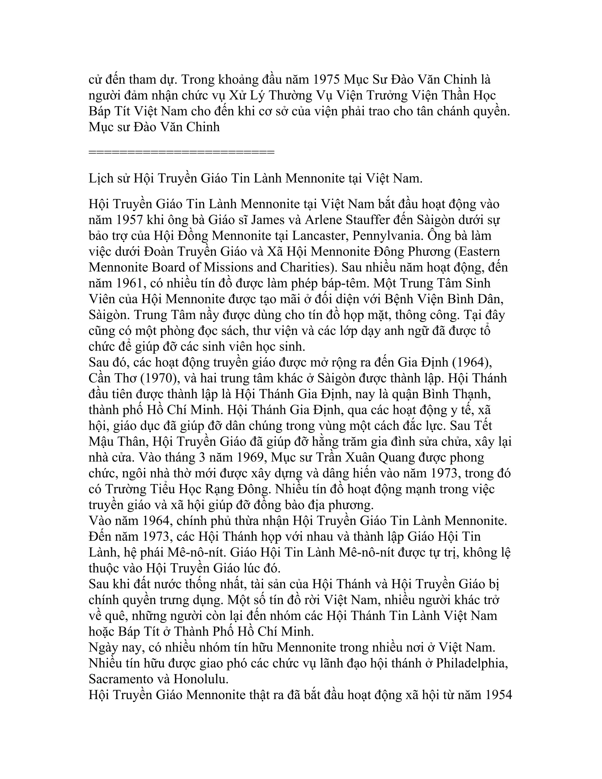 Lich su co doc giao viet nam | PDF