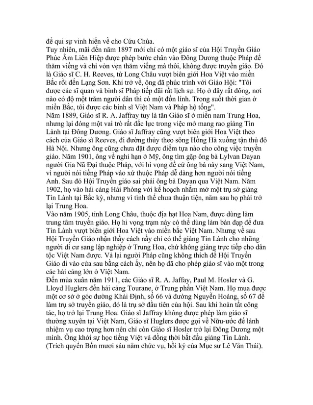 Lich su co doc giao viet nam | PDF