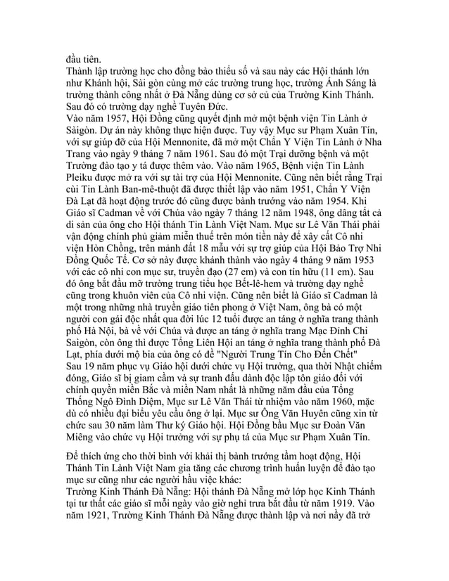 Lich su co doc giao viet nam | PDF