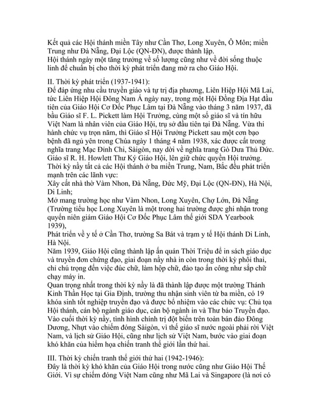 Lich su co doc giao viet nam | PDF