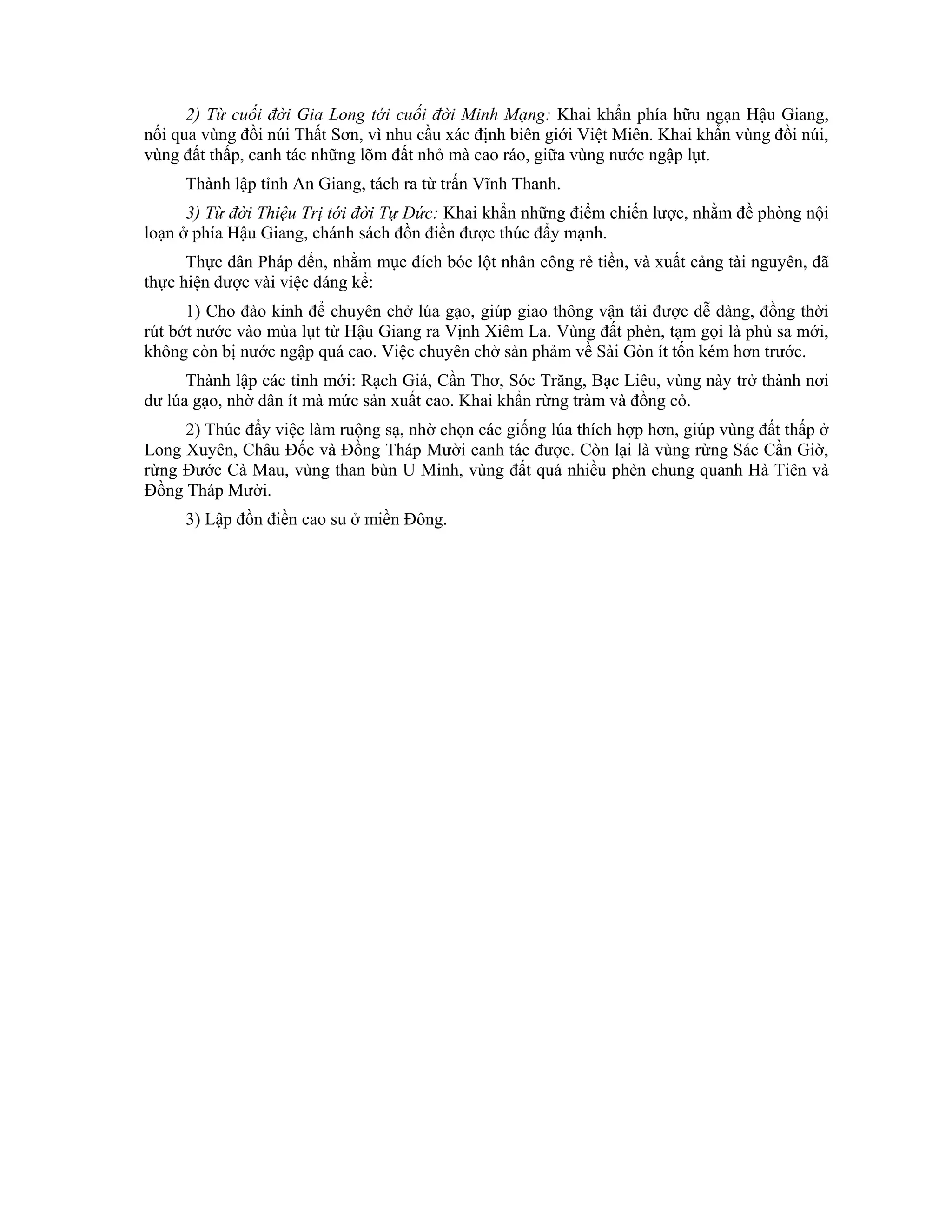 Lich su khan hoang mien nam (son nam) | PDF