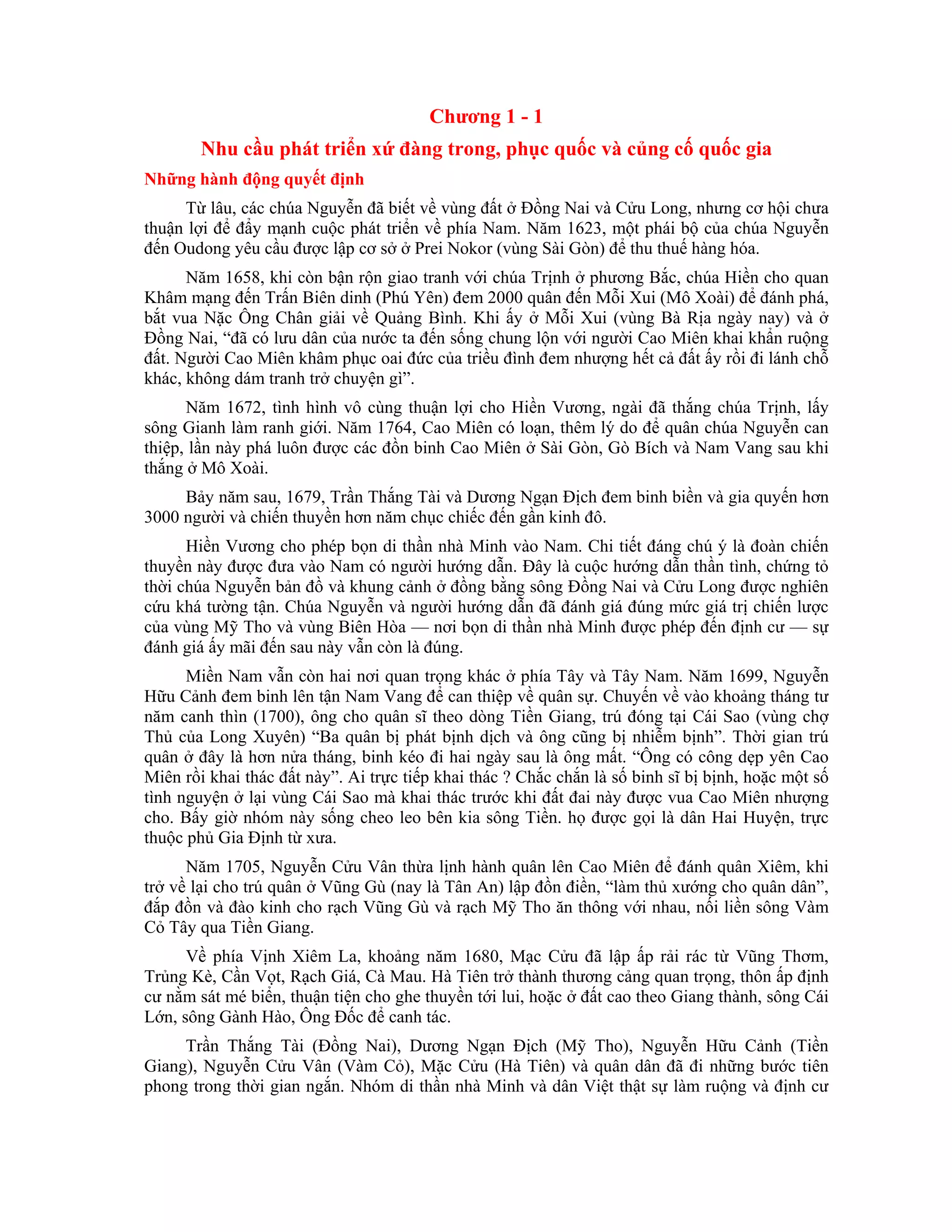 Lich su khan hoang mien nam (son nam) | PDF