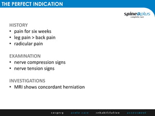 Current concepts in management of lumbar disc prolapse | PDF