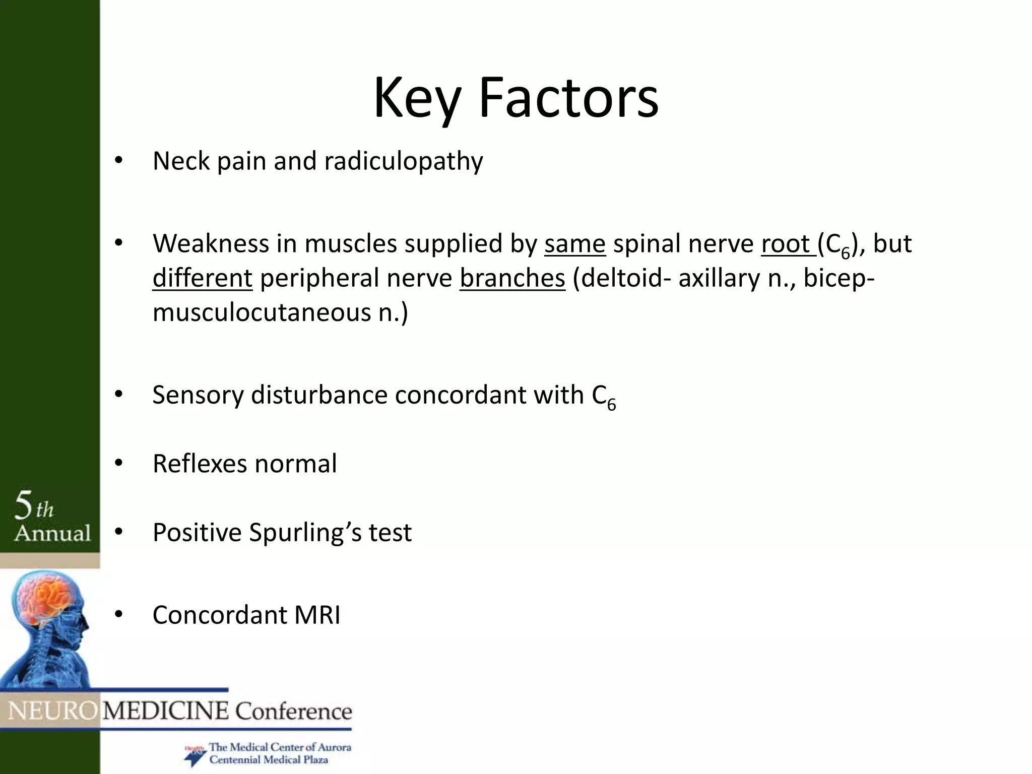 Radiculopathy vs peripheral neuropathy | PDF