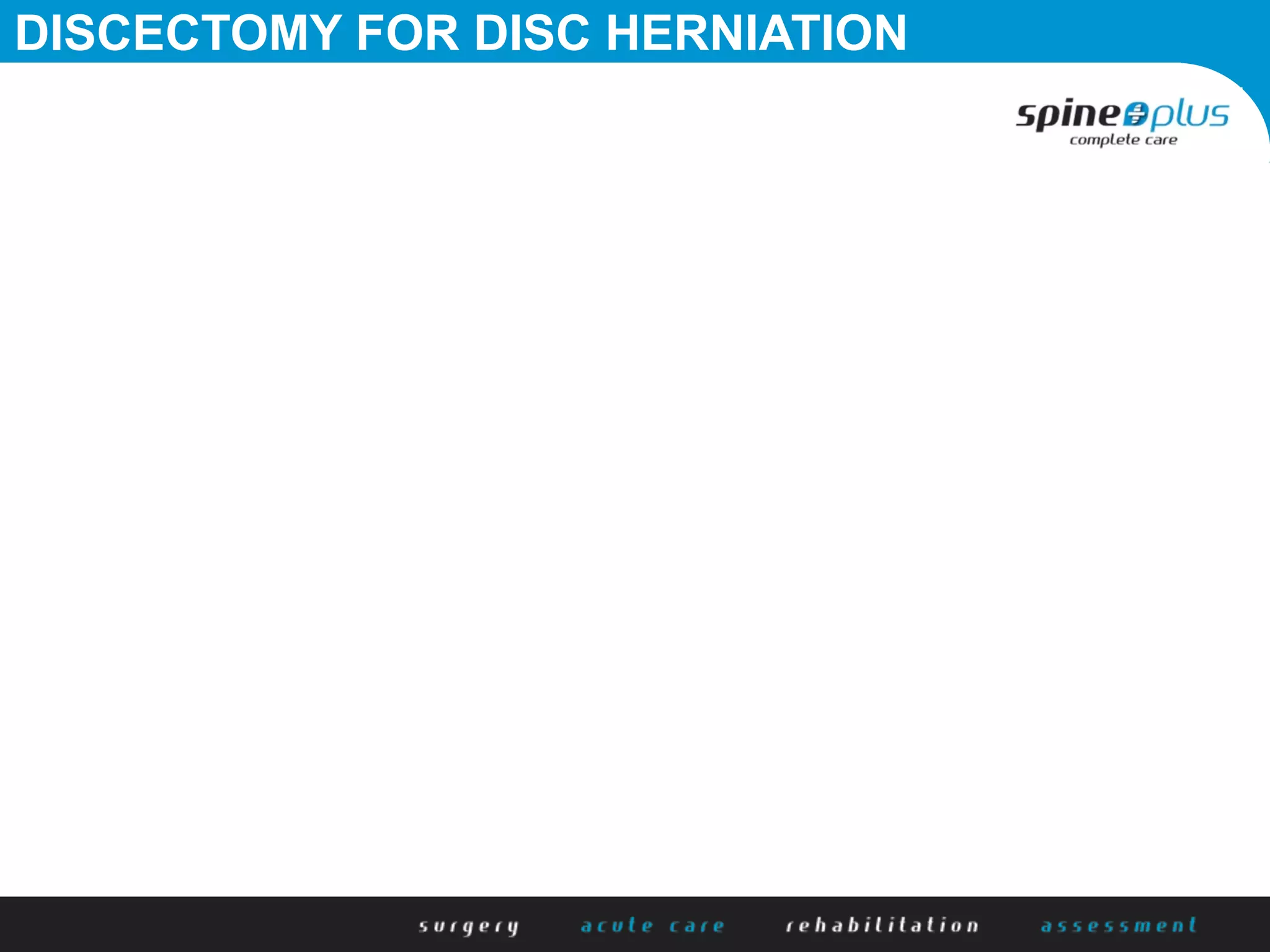 Surgery for low back pain | PPT