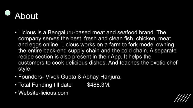 Licious | PPTX | Business | Business and Finance