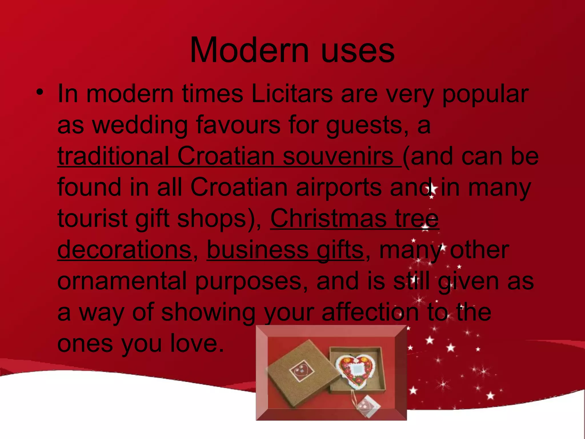 Licitar hearts - Unesco's list from Croatia | PPT