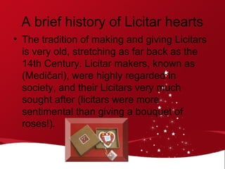 Licitar hearts - Unesco's list from Croatia | PPT
