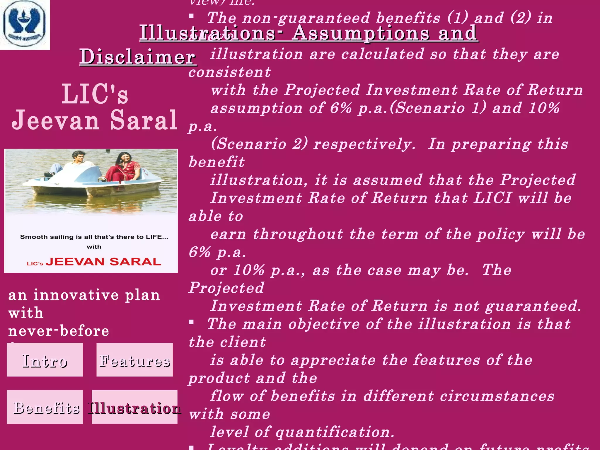 Lic jeevan saral 165 | PPS