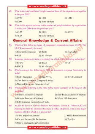 Lic of india apprentice development officers | PDF