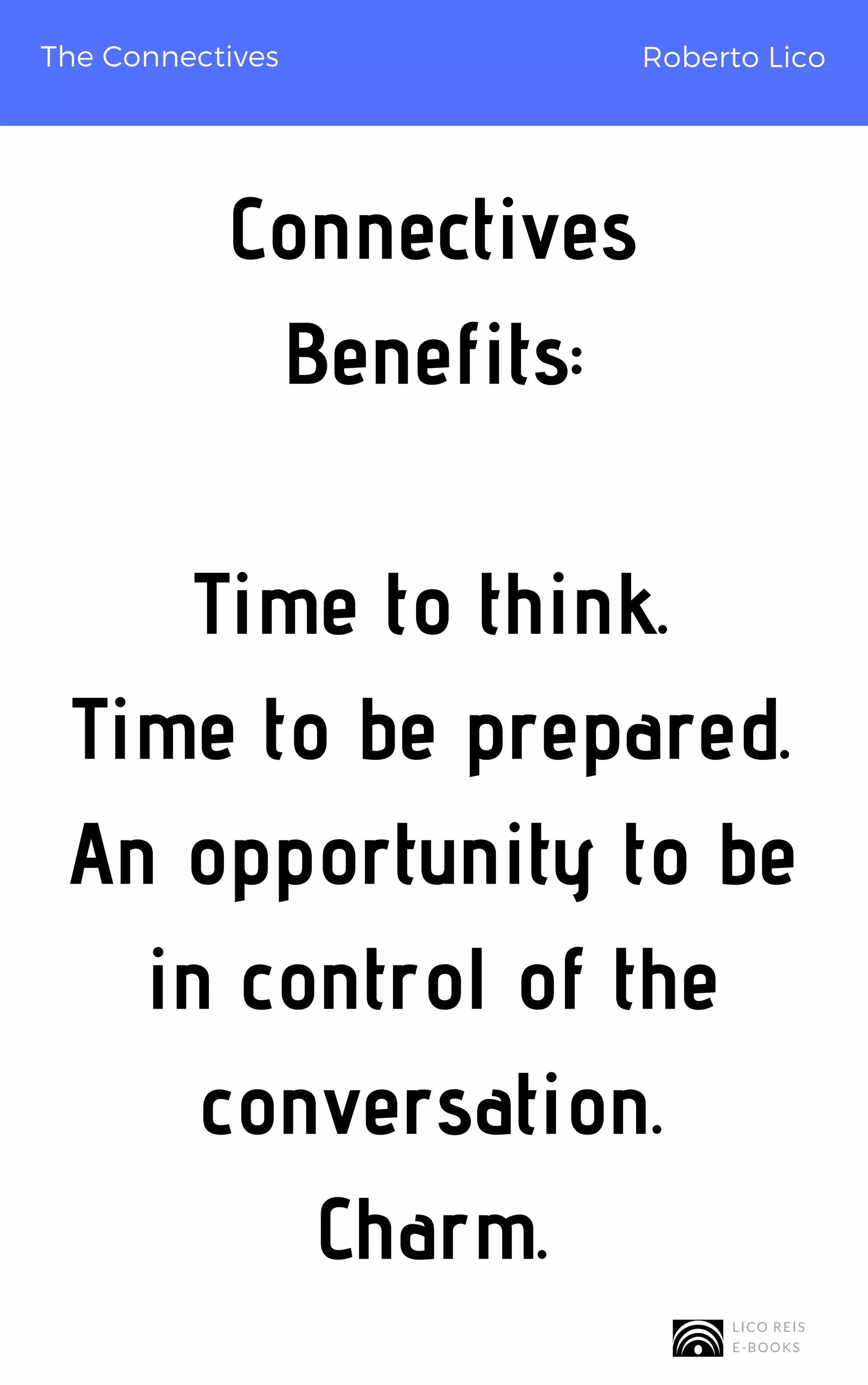 Lico´s Theory - Connectives - Instrumentos da Comunicação Ativa em ...