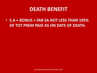 Lic plan table 836 lic jeevan labh LAUNCHING 04/01/2016 | PPSX