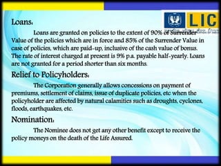 Lic plan prasentation | PPTX