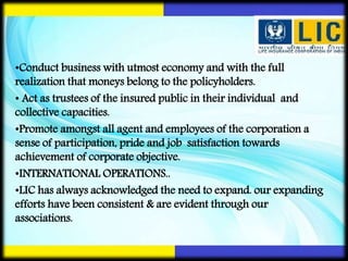 Lic plan prasentation | PPTX