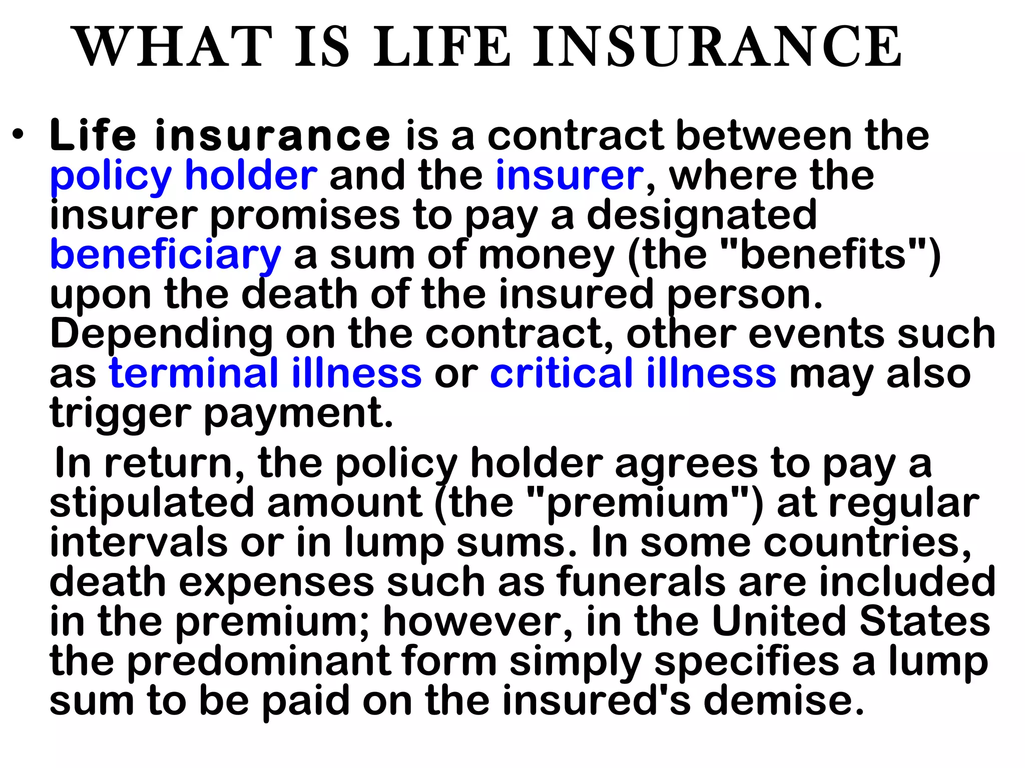 LIC presentation... 001 | PPT
