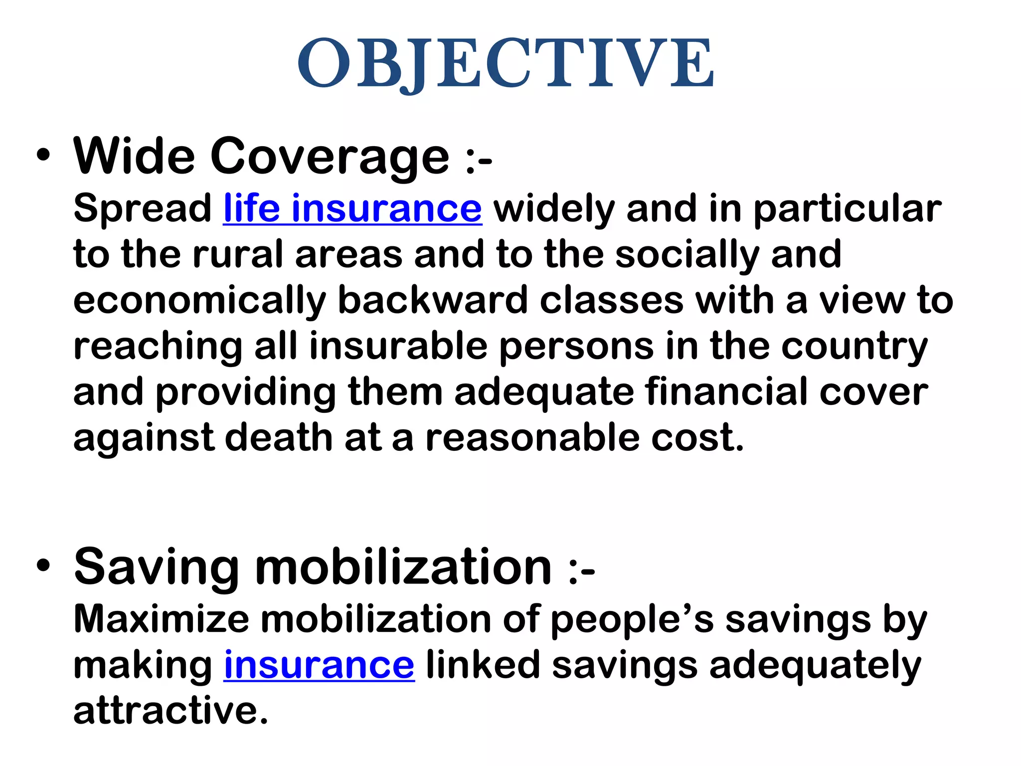 LIC presentation... 001 | PPT