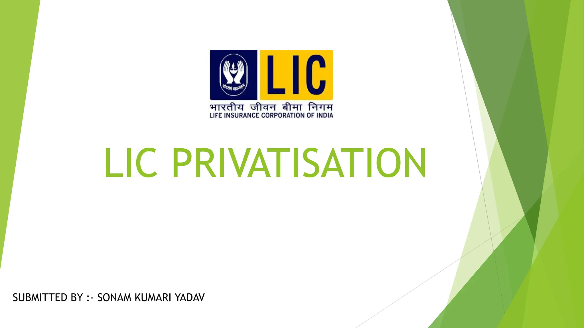 LIC PRIVATISATION its a bane or boon.pptx