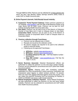 LIC PROFILE 2012 | PDF