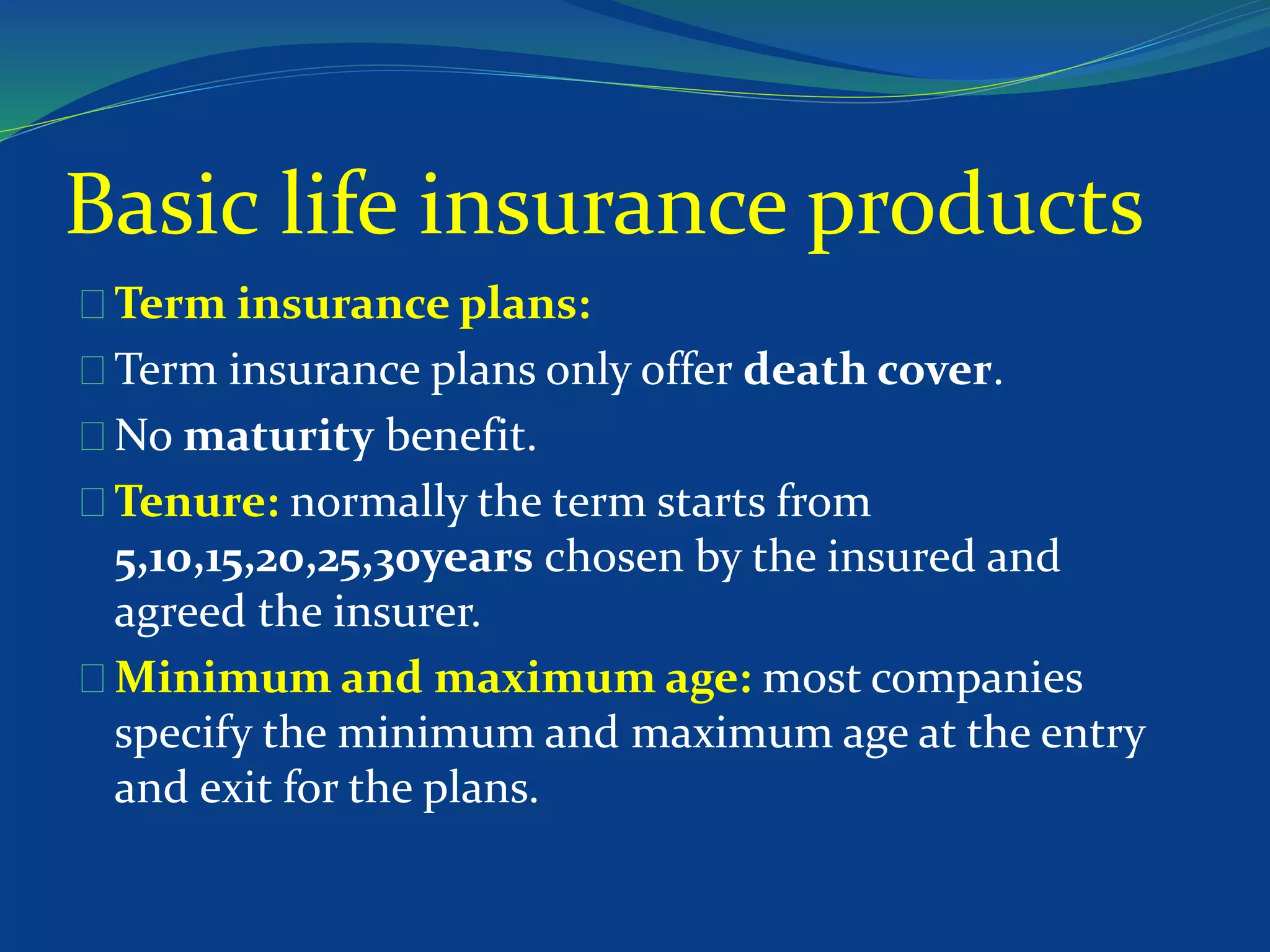 Life insurance project(LIC) | PPTX