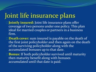 Life insurance project(LIC) | PPTX