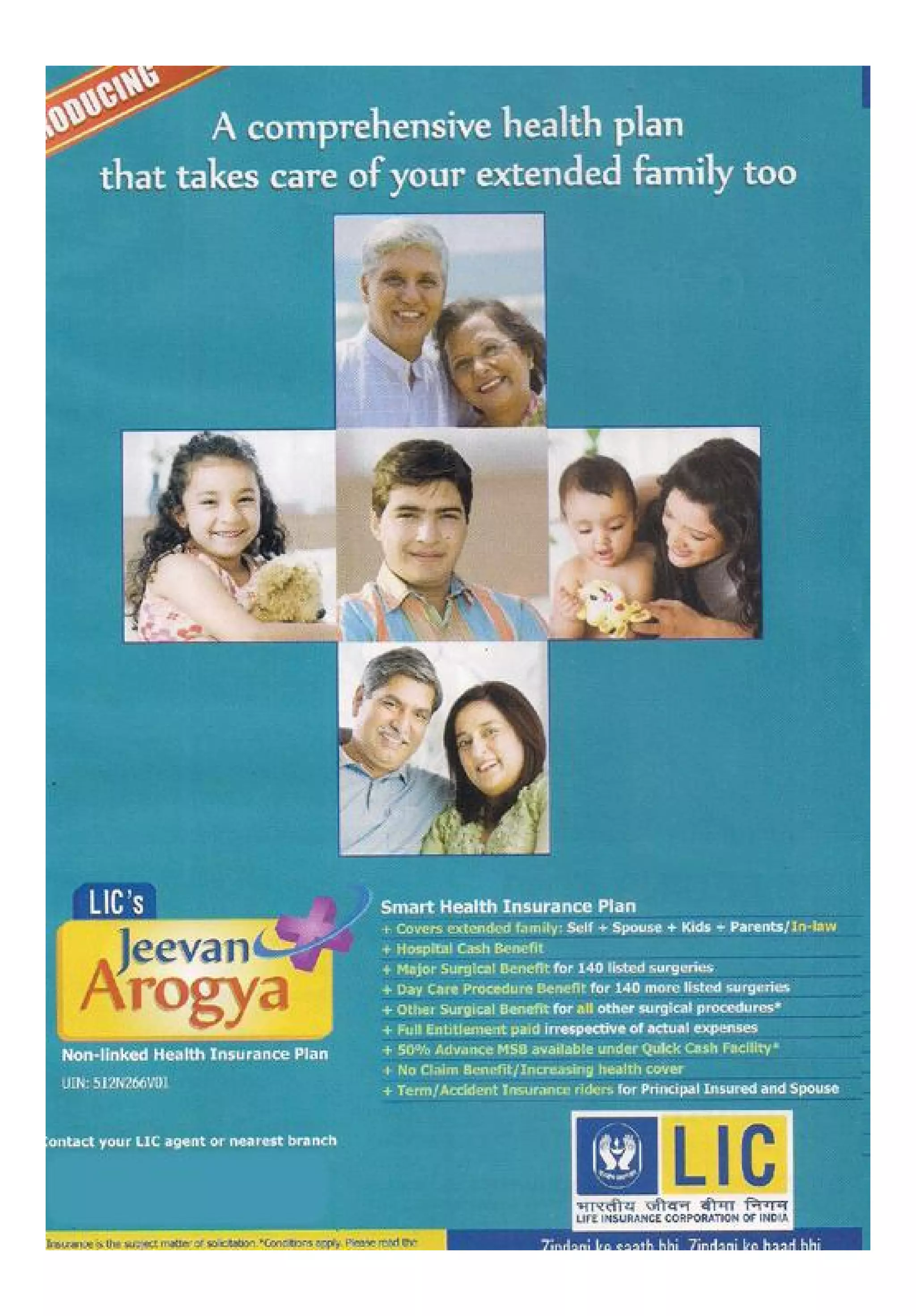 LIC's Delhi JEEVAN AROGYA Table 904 Details Benefits Bonus Calculator ...