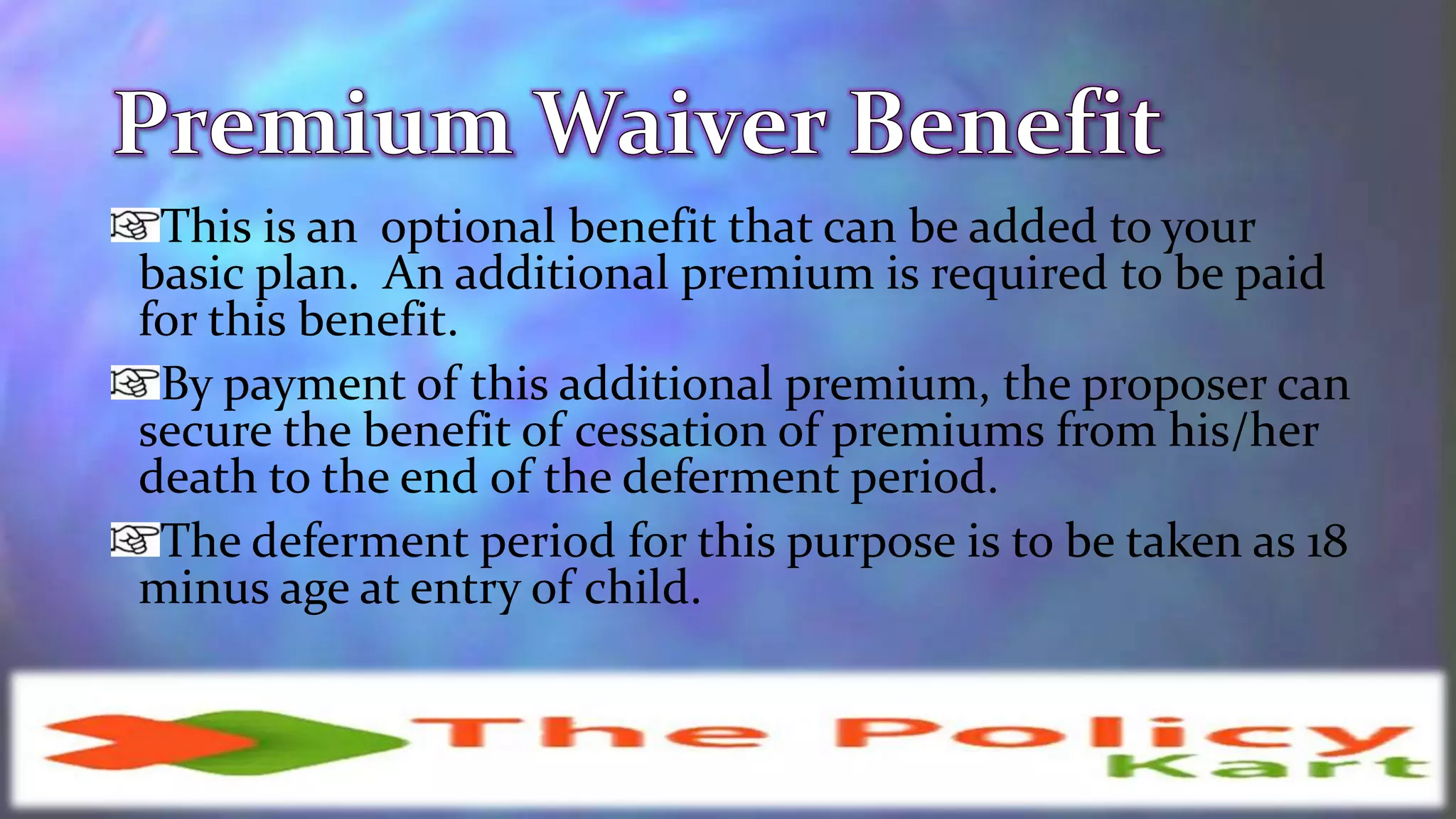 LIC’s komal jeevan | PPTX | Life Insurance | Insurance