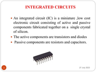 Introduction to Linear Integrated Circuits | PDF