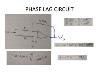 unit 2- OP AMP APPLICATIONS | PPTX