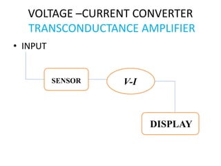unit 2- OP AMP APPLICATIONS | PPTX