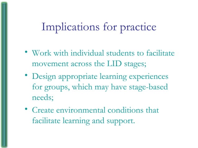 Leadership Identity Development Model | PPT