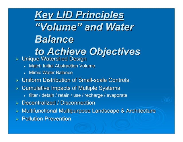 LID and Green Infrastructure | PPT