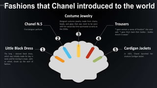 Coco Chanel - The legacy of an icon; fashion through feminism | PPTX