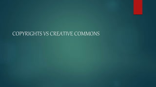 Copyrights and creative commons | PPT