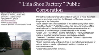 Lida industrial infrastructure | PPT