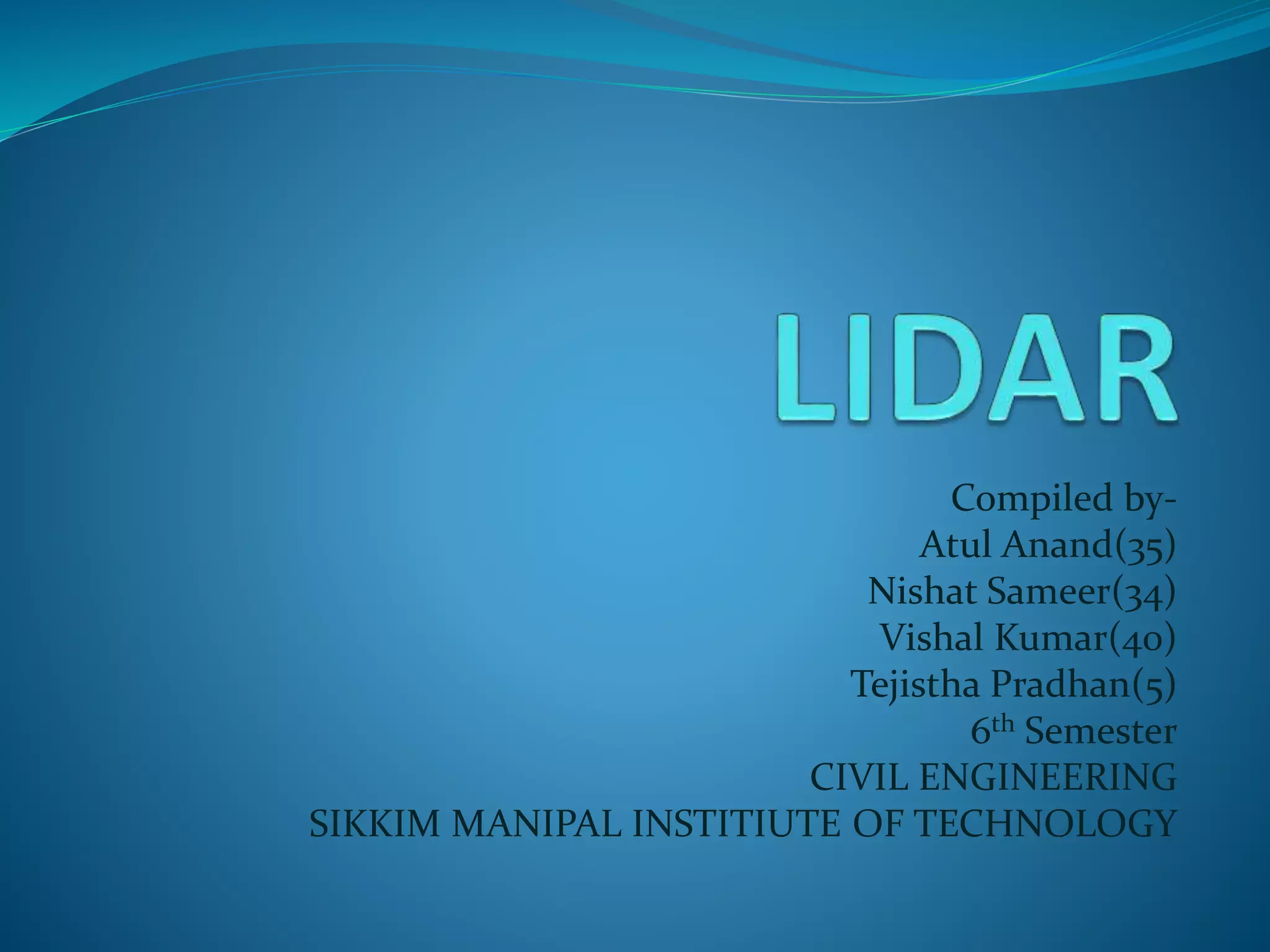 Lidar | PPTX